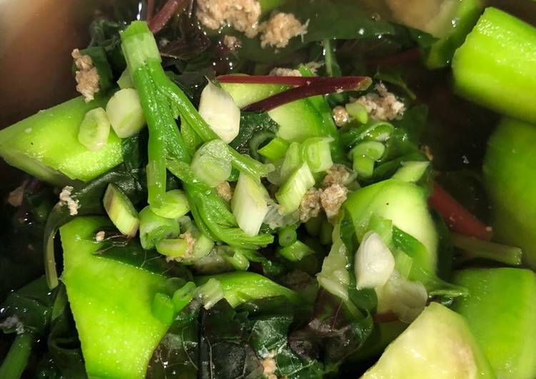 Cách thực hiện món canh rau dền nấu cua đồng I Canh rau dền nấu cua đồng